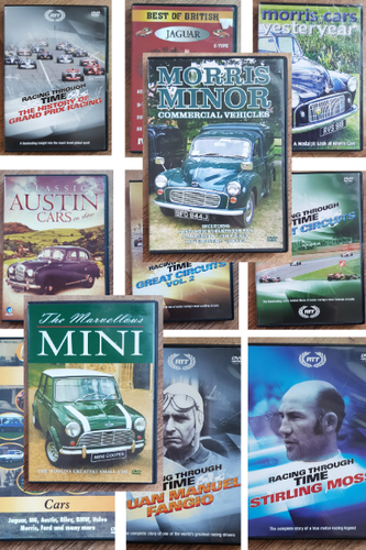 Classic Car DVD Motor Racing DVD Mini Car Austin Morris Minor Jaguar ...