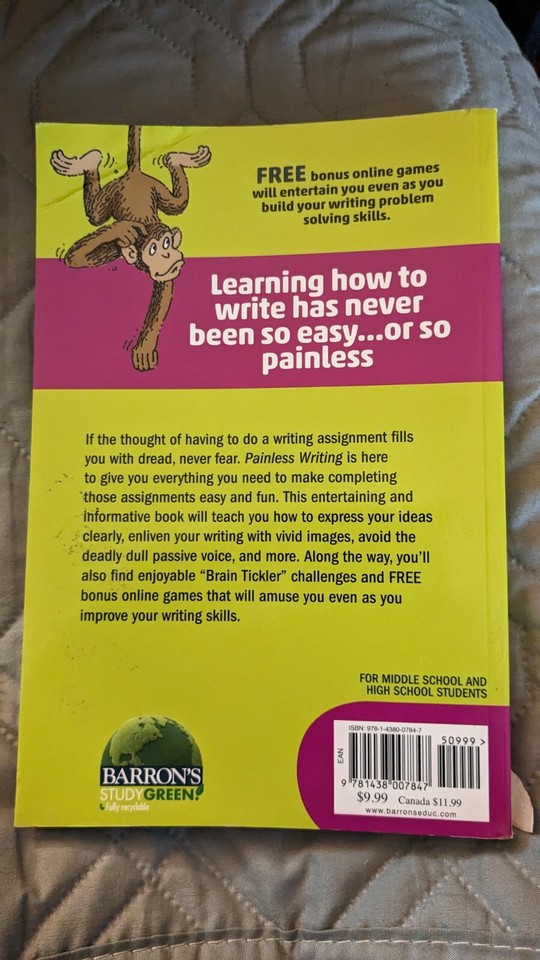 Painless Writing (Barron's Painless) 3rd ed. - Strausser, Jeffrey ...