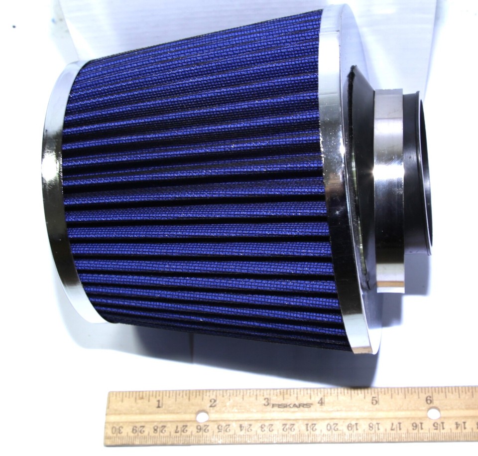 2.5" Blue Cold Air Intake Filter Turbo Application Universal for cars ...
