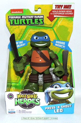 Teenage Mutant Ninja Turtles Half Shell Heroes Press N Shout Leo ...
