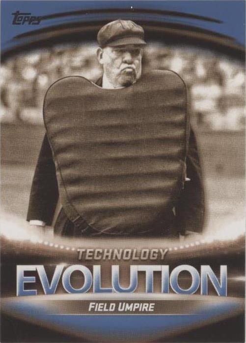 2019 Topps - Evolution Of: Technology Instant Replay Review, Field ...