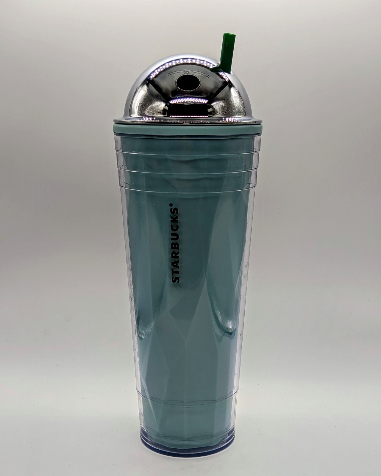 Starbucks 2012 Vebti Cold Cup Chisled Prism Tumbler Dome Lid 24oz ...