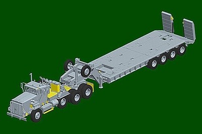 HobbyBoss M911 C-HET w/Talbert 64T Trailer - Plastic Model Truck ...