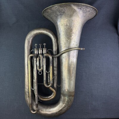 1911 Brua C Keefer Eb Tuba 5665 3 Valves SN 6027 Henry Distin ...