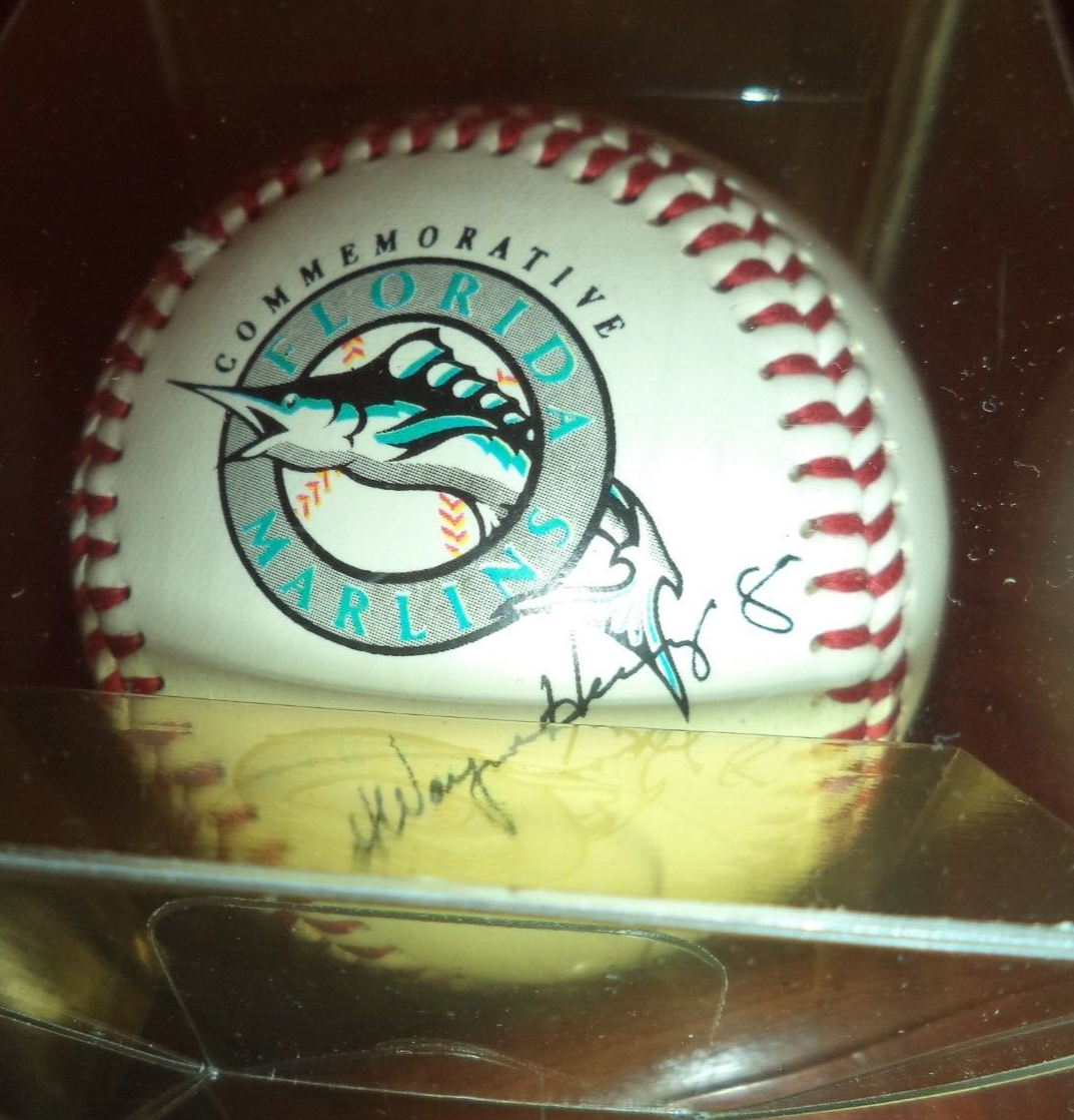 MLB Florida Marlins Wayne Huizenga Logo 7-18-91 Commemorative Franchise ...