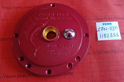 Penn Part 27N-113H Left Side Plate # 1182356 Reel Senator 113 4/0 | eBay