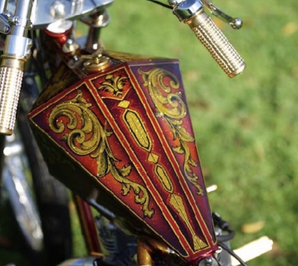 COFFIN TANK CHOP CHOPPER BOBBER HARDTAIL STREETFIGHTER CUSTOM CHOPPERS ...