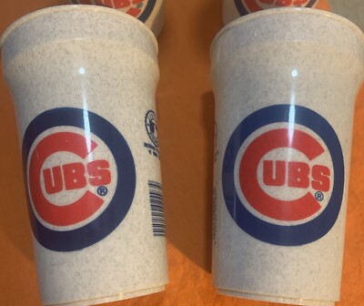 Betras USA Chicago Cubs Plastic Vintage Drinking Cups(4) | eBay