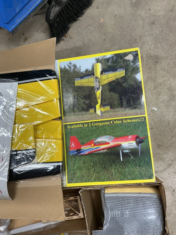 Extreme Flight Yak-54 Electric ARF RC Airplane 47.5" Wingspan New Open ...