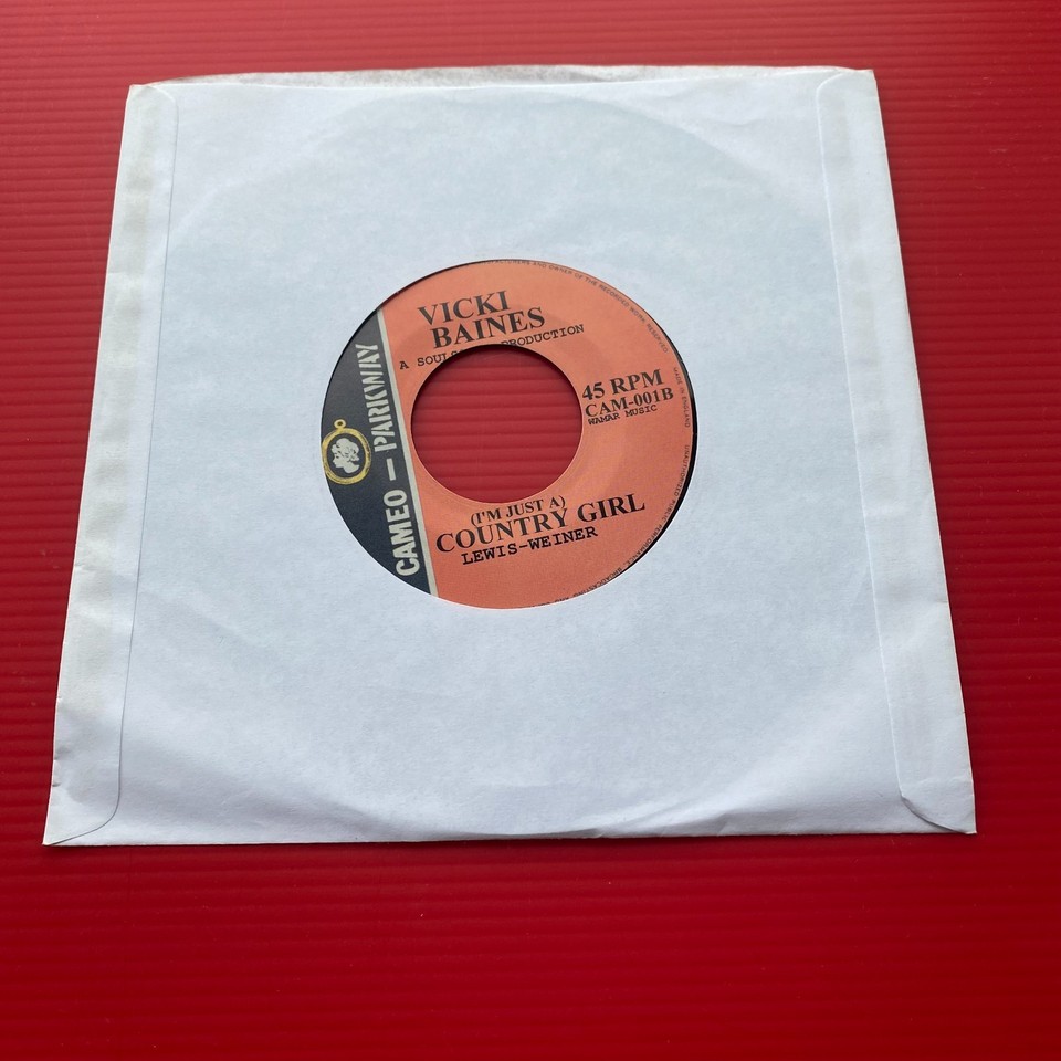 YVONNE BAKER You Didn't Say A Word UK repress 7" vinyl single VICKI ...