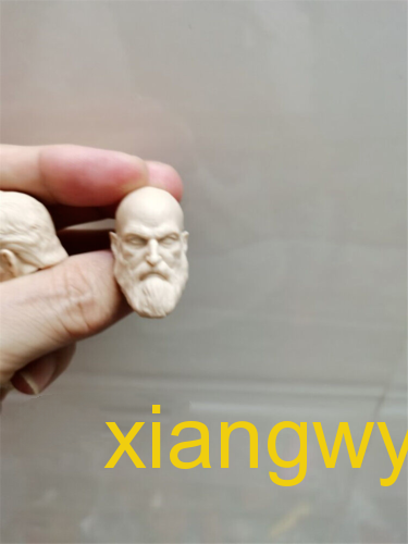 1/12 Head Sculpt Ghost of Sparta Kratos Carved For 6" Male Horseman ...