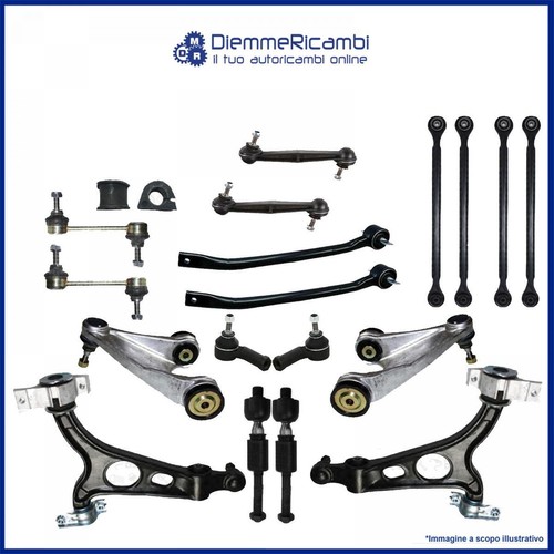 KIT BRACCI ANTERIORI RINFORZATI + POSTERIORI ALFA ROMEO 147 - 156 - GT ...