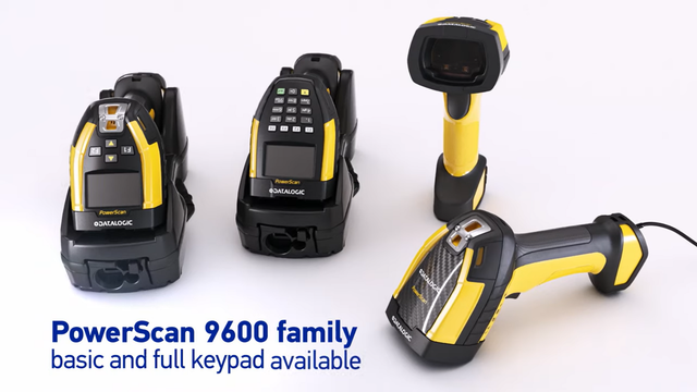 Datalogic PowerScan PD9630-HP 1D 2D Barcode Scanner (USB/RS232) Rugged ...