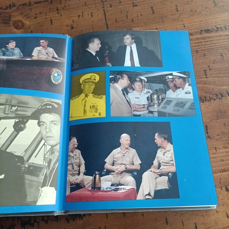 USS Constellation (CV-64) 1985 Westpac Deployment Cruise Book | eBay