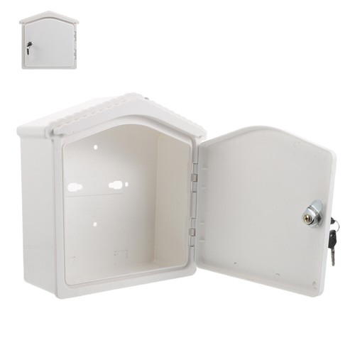 Wall-mounted Milk Box Front Porch Holder for Packages Bottle Lock | eBay