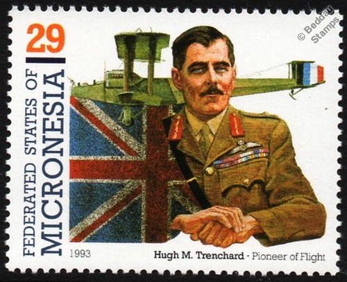 Lord Hugh Trenchard (Father of the RAF) WWI HANDLEY PAGE O/400 Aircraft ...