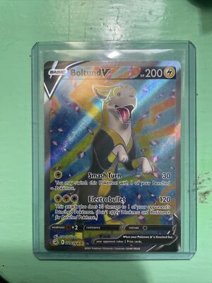 Boltund V 249/264 Full Art Ultra Rare - 2021 Pokemon Fusion Strike NM ...