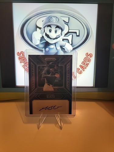 2024 panini prizm baseball Michael Bush Auto /49 | eBay