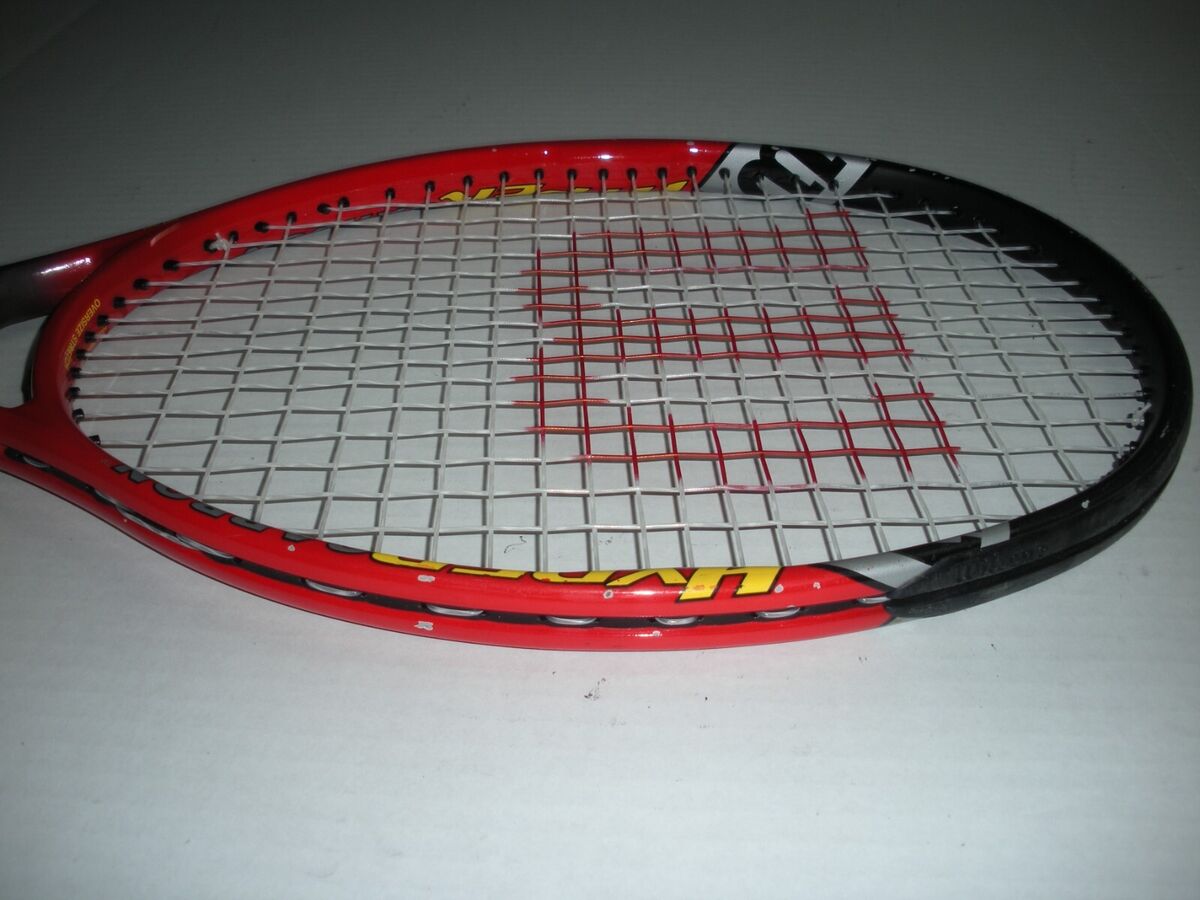 WILSON HYPER PRO STAFF 6.1 STRETCH OS 106 TENNIS RACQUET 4 1 WILSON HYPER PRO STAFF 6.1 STRETCH OS 106 TENNIS RACQUET 4 1