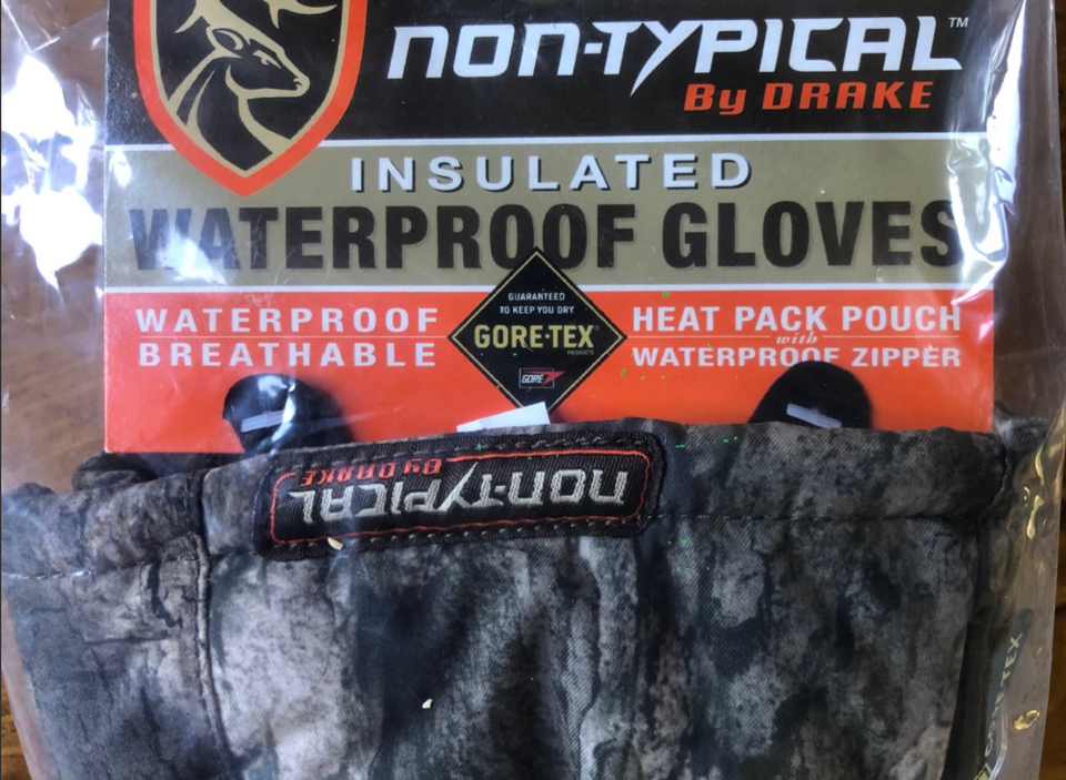 Drake Waterfowl Gloves Insulated, Waterproof, Windproof Late Season W ...