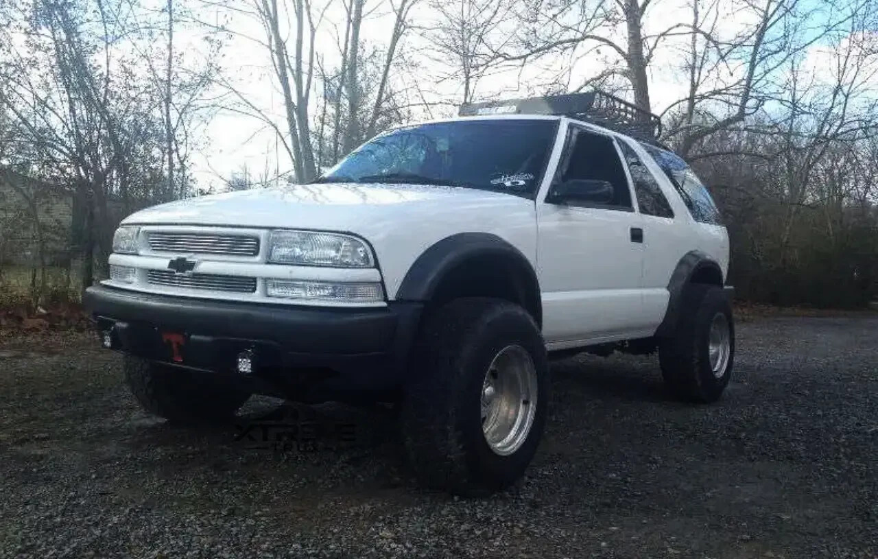 Textured Black 95-05 Chevrolet Blazer S10 Extended Fender Flares Set | eBay