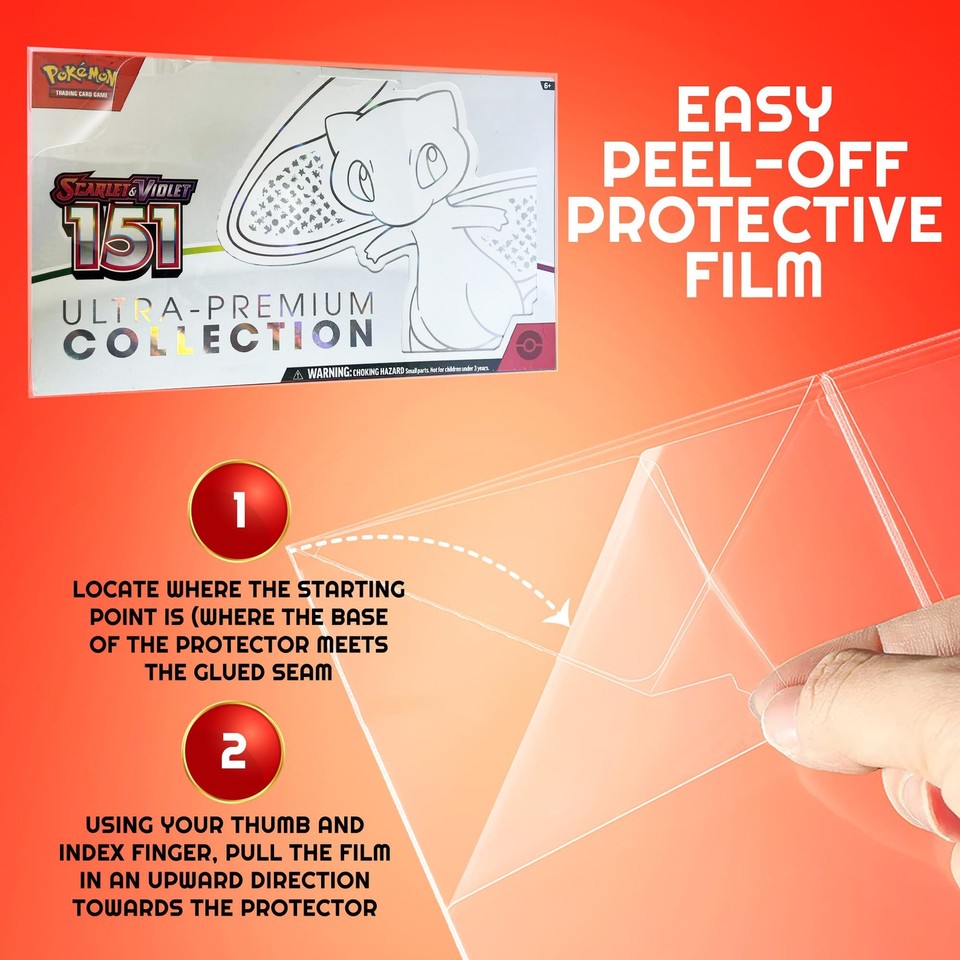 151 UPC Ultra Premium Collection Protector Case Protective Box ...