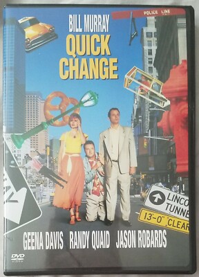 Quick Change (DVD) -Bill Murray - Gena Davis | eBay