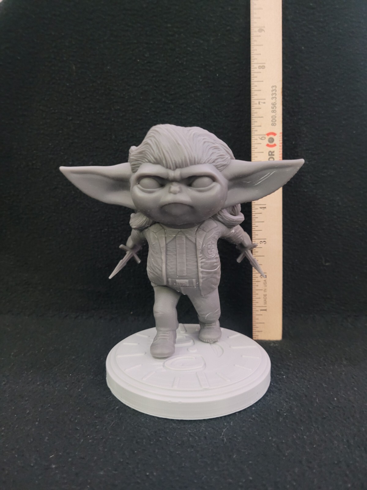 Loki Variant Grogu Baby Yoda mashup Model kit figure 6.5 in Unpainted ...