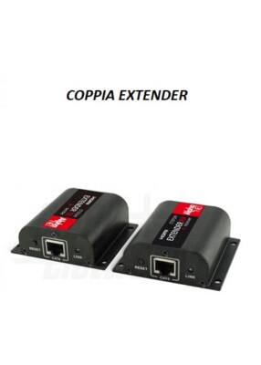 COPPIA EXTENDER CAVO HDMI 1080p - IR - cavo CAT.5e/6 - 60m ALPHANET ...