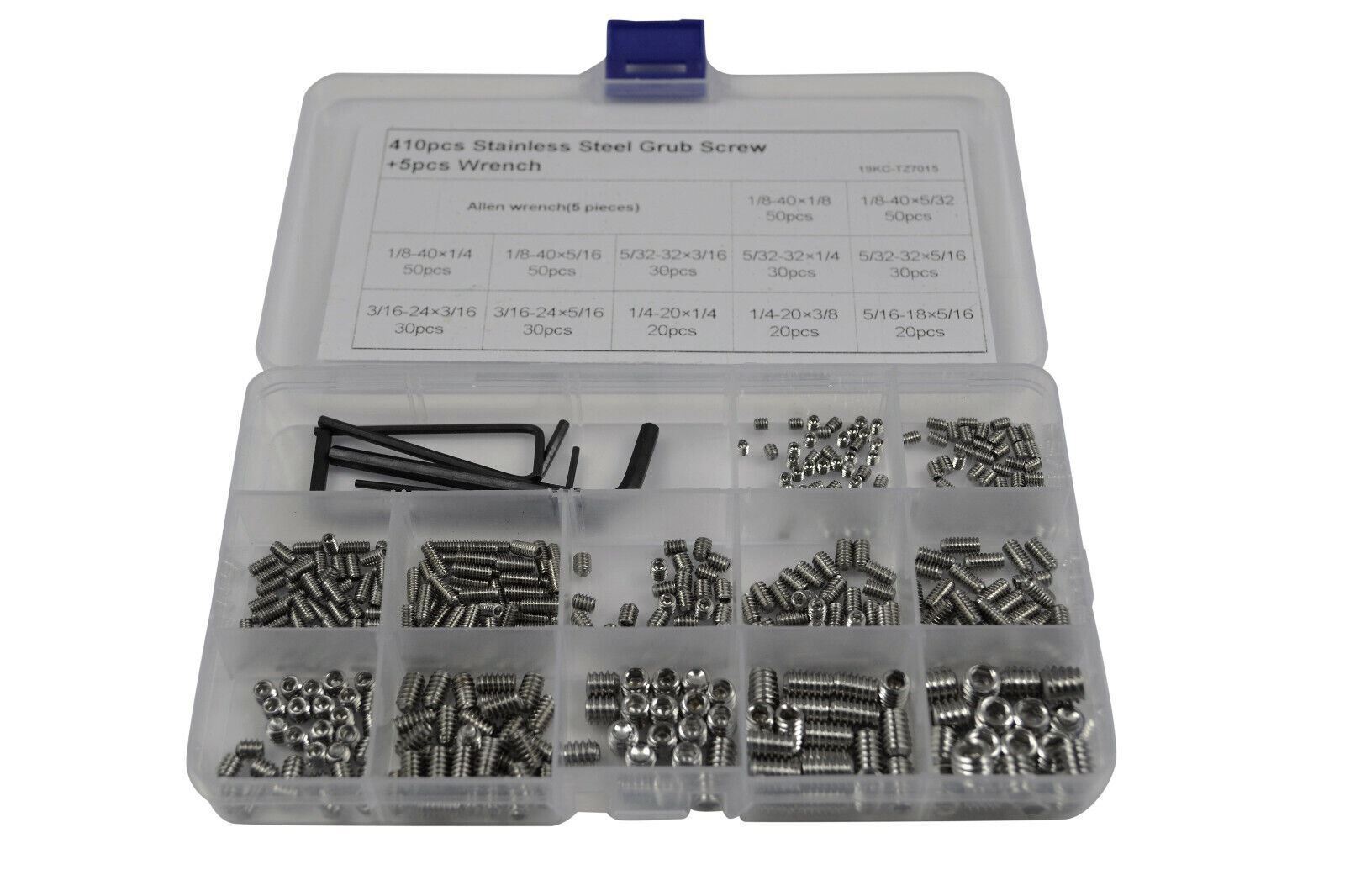 820pc Metric and Imperial Stainless Steel Grub Screw Grab Kit | eBay