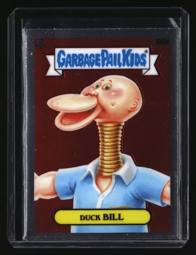 Garbage Pail Kids DUCK BILL 157c (2021 GPK Chrome Series 4) Short Print ...