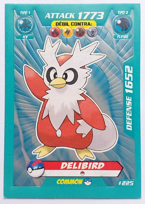 CARD POKEMON 3R VOL. III #049 DELIBIRD 2018 Johto PERU South America ...