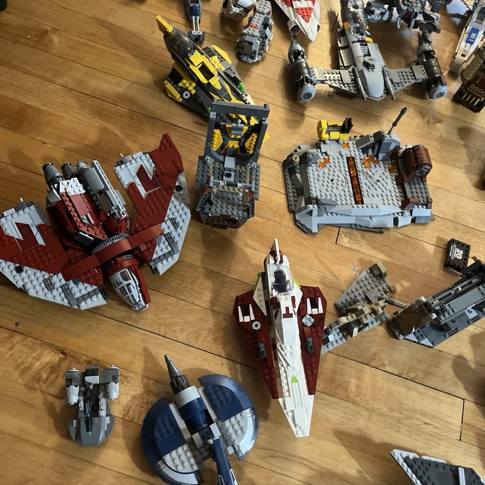Huge Lego Star Wars Lot 40+ Lego Sets Missing Some Peices But Mostly ...