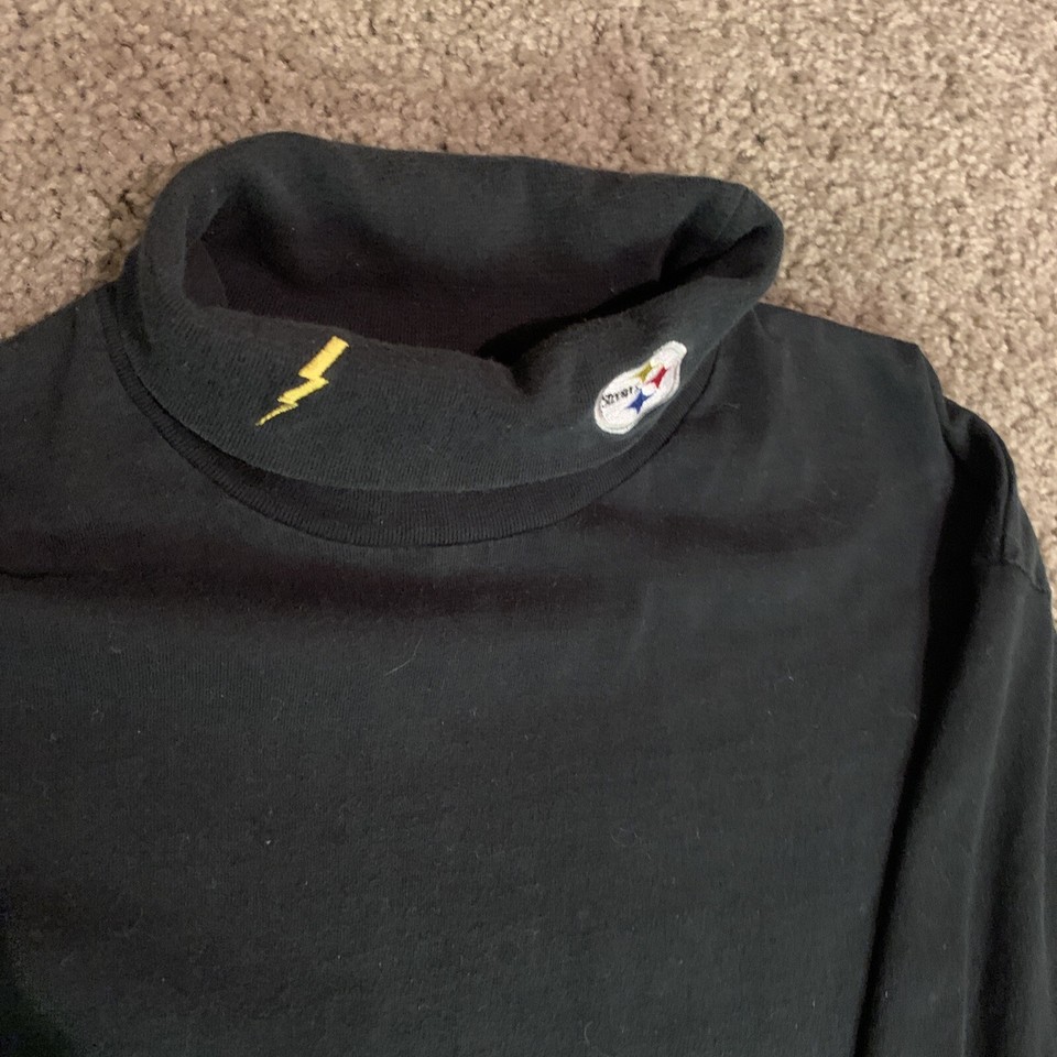 Vintage Pro Player NFL Pittsburg Steelers Men’s Long Sleeve Turtleneck ...