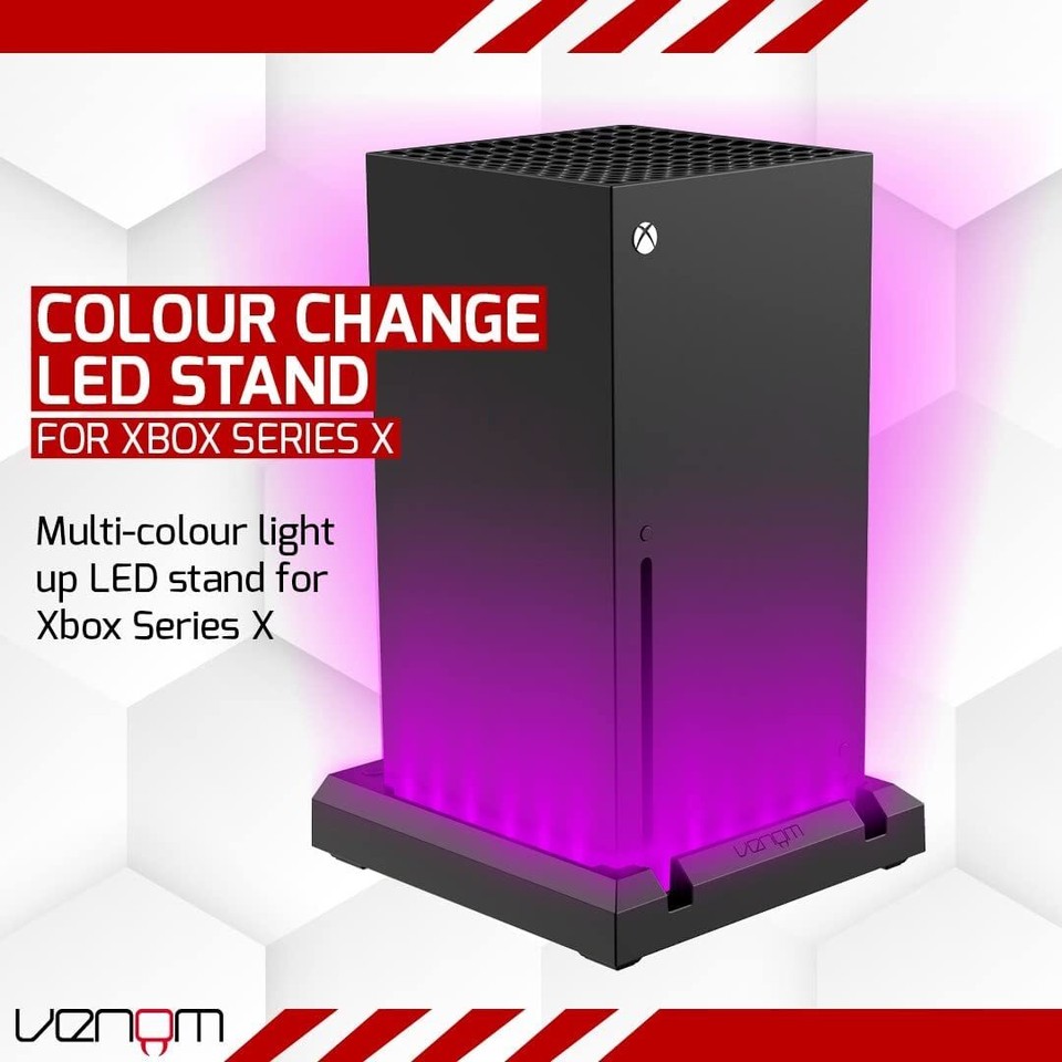 Venom Multi-Colour LED Light-up Console (Microsoft Xbox Series X S) (US ...