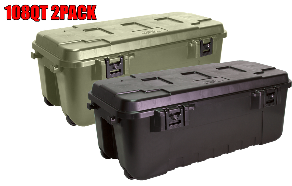 Plano Hunting Camping Sports Gear Plastic Storage Locker Trunk MADE IN ...