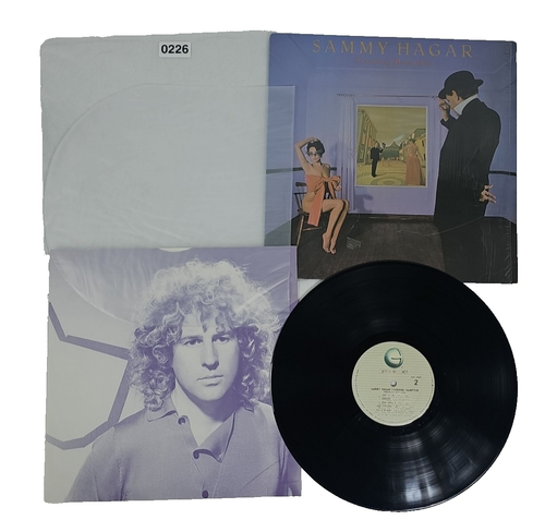 SAMMY HAGAR Standing Hampton 1981 LP Vinyl w/Shrink ~RARE~ Club Edition ...