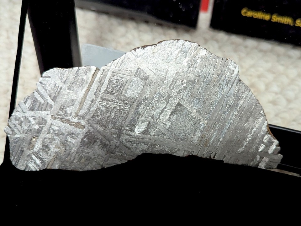 Meteorite for sale, Seymchan Iron Meteorite with Stunning Widmanstätten ...