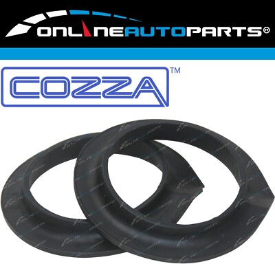 2 Front Coil Spring Rubbers Seat Pad Insulators for Nissan Patrol GQ ...