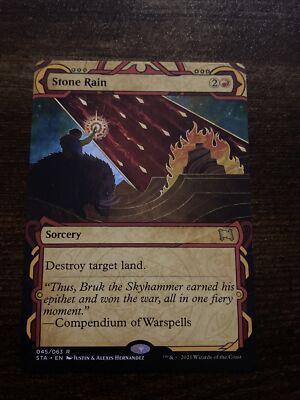 Stone Rain Strixhaven: Mystical Archives 045/063 MTG Magic The ...