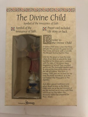 Roman The Divine Child Symbol of the Innocence of Faith 4" figurine new ...