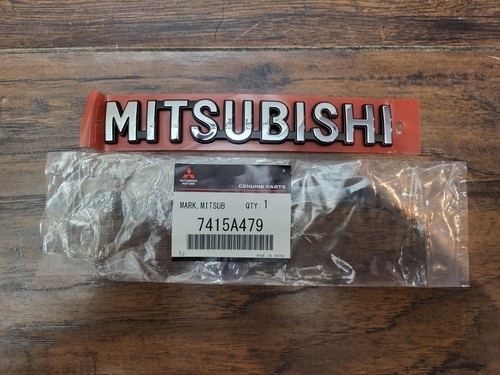 NEW OEM 2008-2023 “Mitsubishi” Trunk Emblem Chrome 7415A479 ST12B | eBay