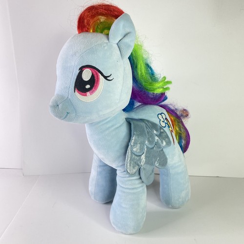 My Little Pony MLP RAINBOW DASH Plush Stuffie 2014 20" Build a Bear | eBay