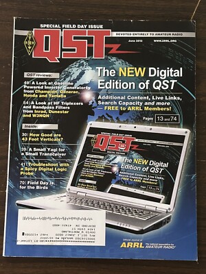 QST Magazine June 2012 Ham Radio Magazine | eBay