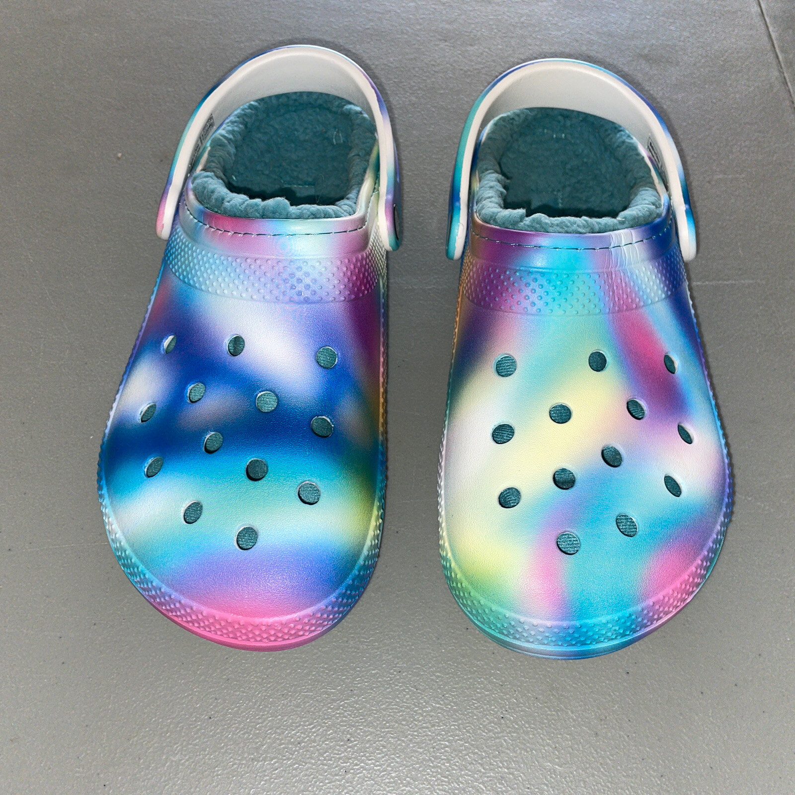 Crocs Classic Lined Solarized Clog Pure Water/Multi M… - Gem