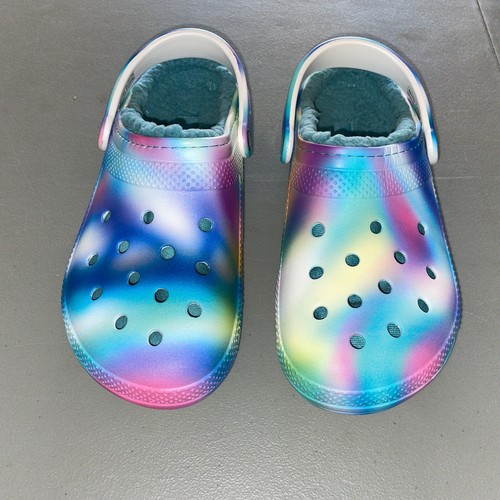 Crocs Classic Lined Solarized Clog Pure Water/Multi M… - Gem