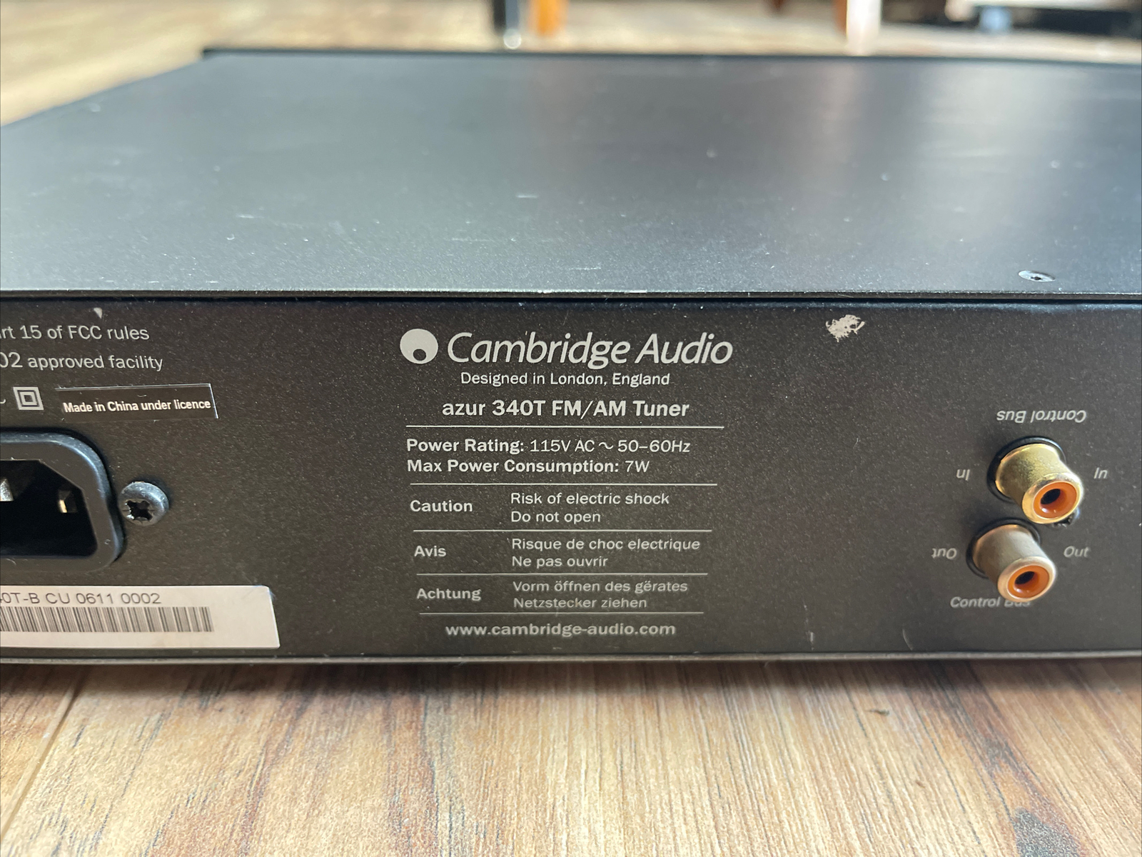 Cambridge Audio Azur 340T FM/AM Tuner Iconic British Sound! | eBay