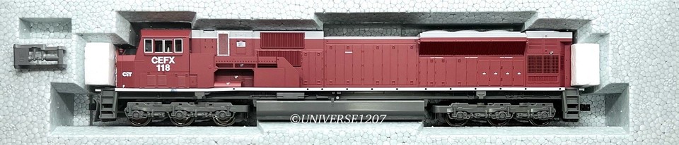 HO Scale Kato 37-6360 SD90/43MAC Diesel Locomotive CEFX #118 CIT H0 ...