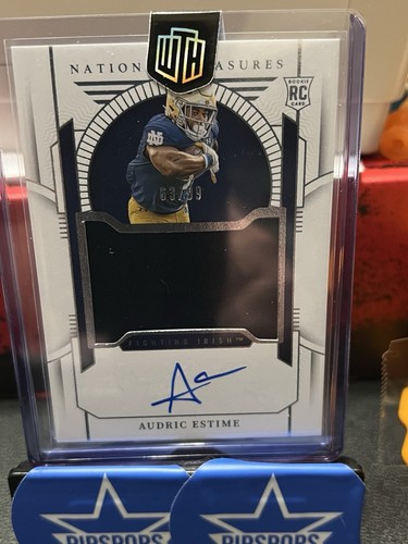 2024 National Treasures /99 ROOKIE PATCH AUTO AUDRIC ESTIME BRONCOS SSP ...