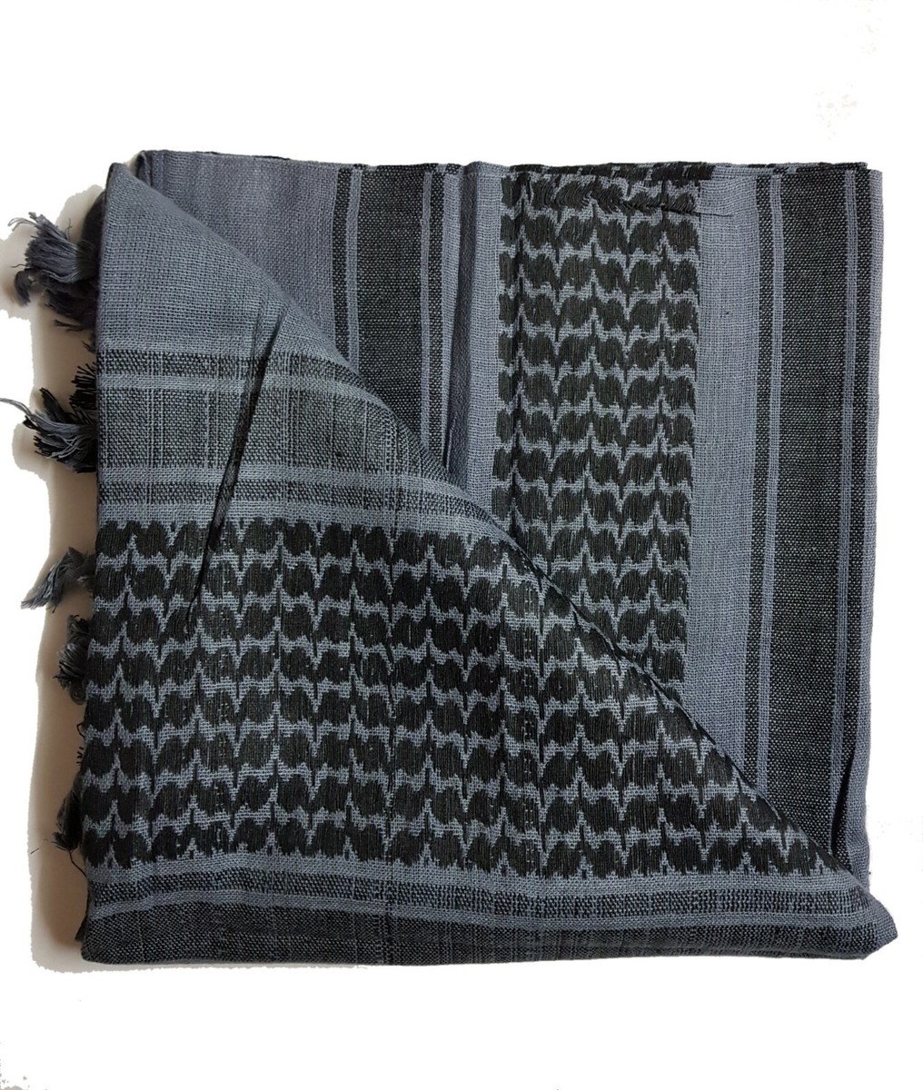 Shemagh Palestinian 100% Cotton Shemagh Scarf Arab Tactical Military ...